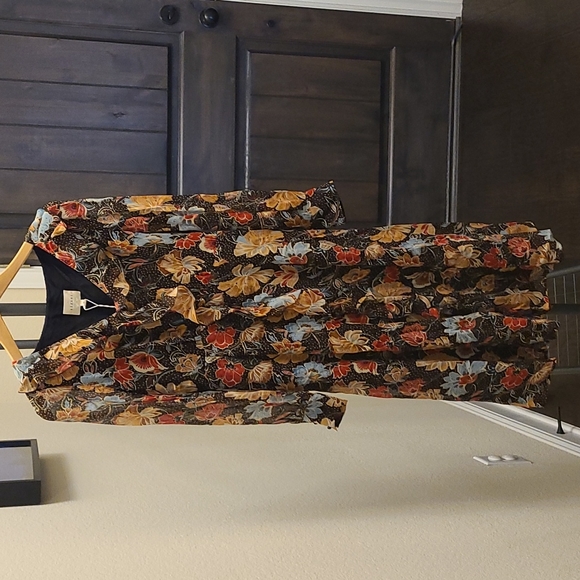 Sezane | Dresses | Sezane Adele Midi Dress With Long Sleeves | Poshmark